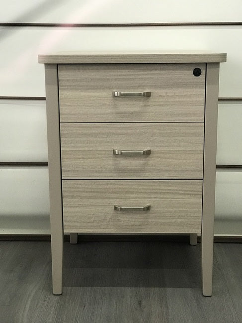 Marigold Bedside Table in Polytec Angora Oak – House of Isabella AU