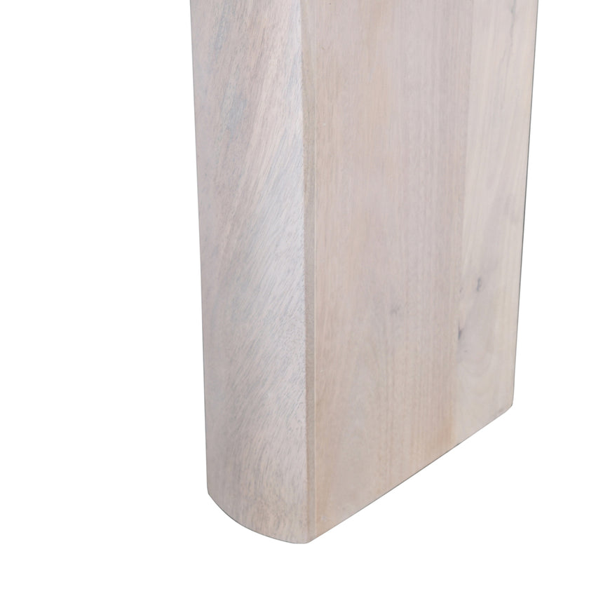 1.2m Travertine Top Coffee Table - White Base– House of Isabella AU