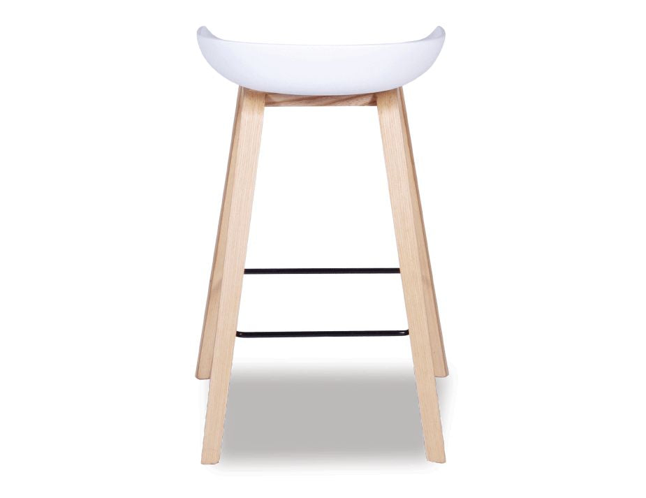 Kobe Stool - Natural - White Shell – House of Isabella AU