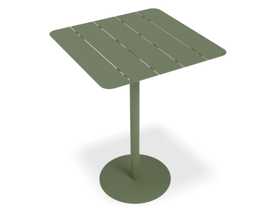 Roku High Bar Table - Outdoor - Eucalyptus Green - 65 x 65cm Table Top ...