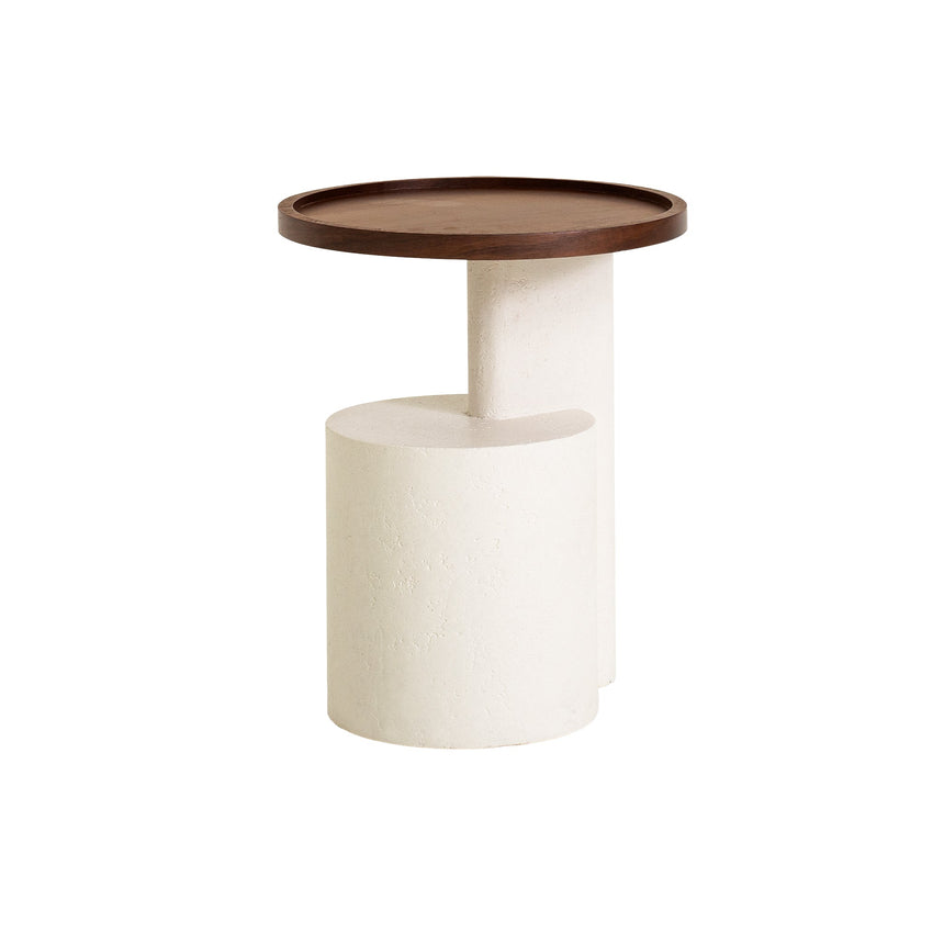 White Side Table - Walnut | House of Isabella AU
