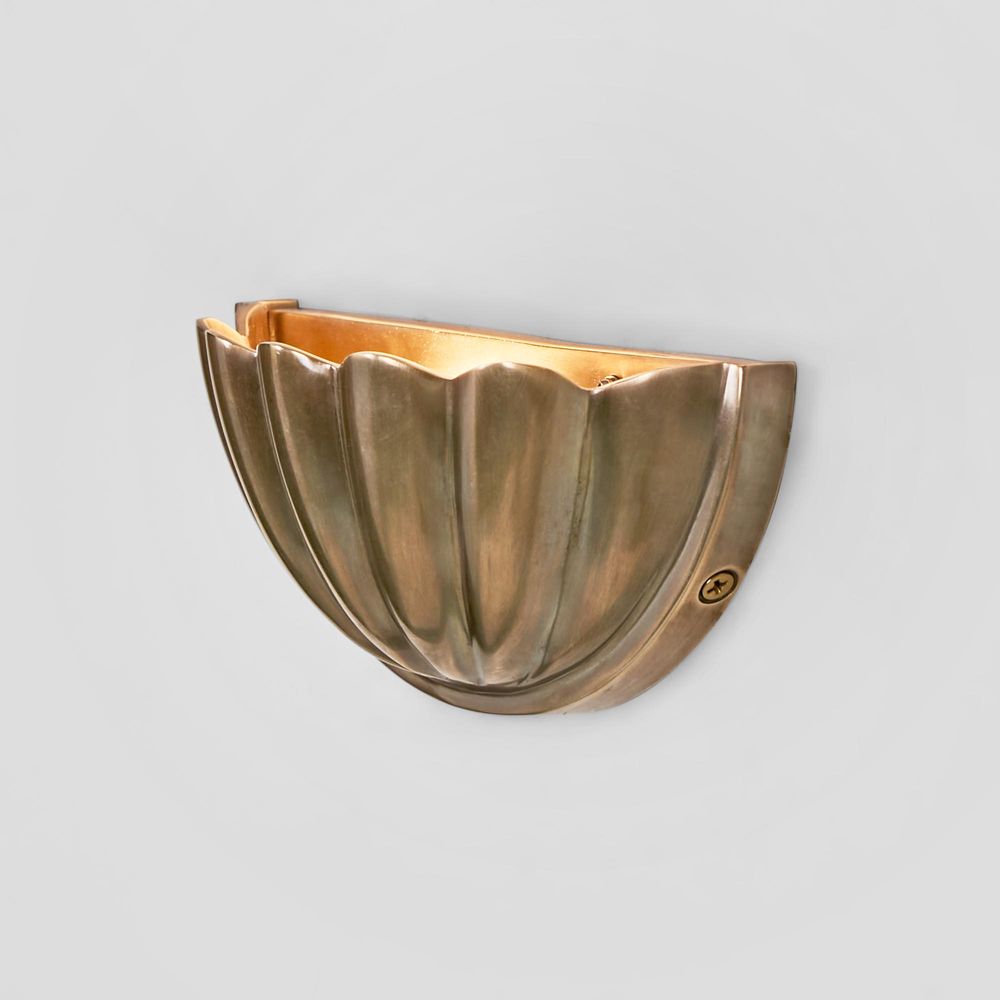 Half Moon Shell Shade Wall Light | House of Isabella AU