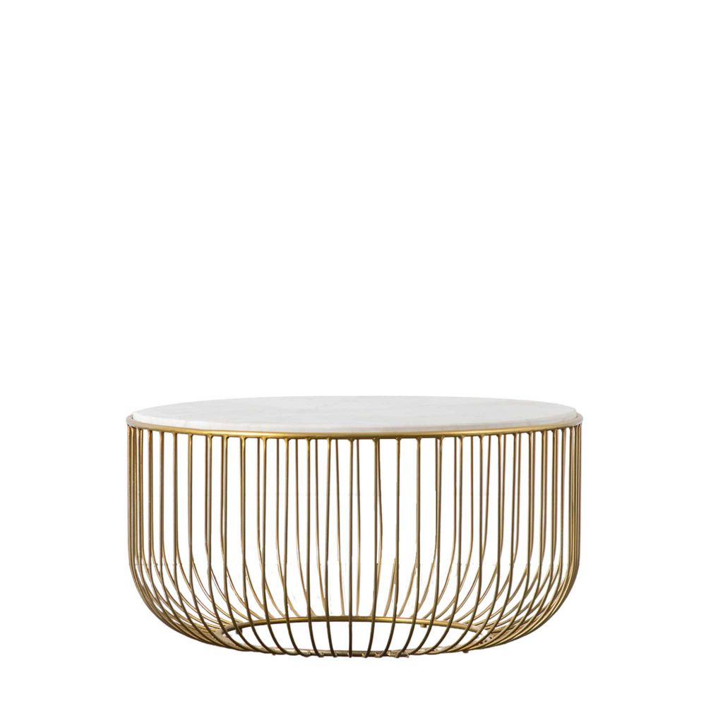 Riley Coffee Table Gold – Elegance & Style | House of Isabella