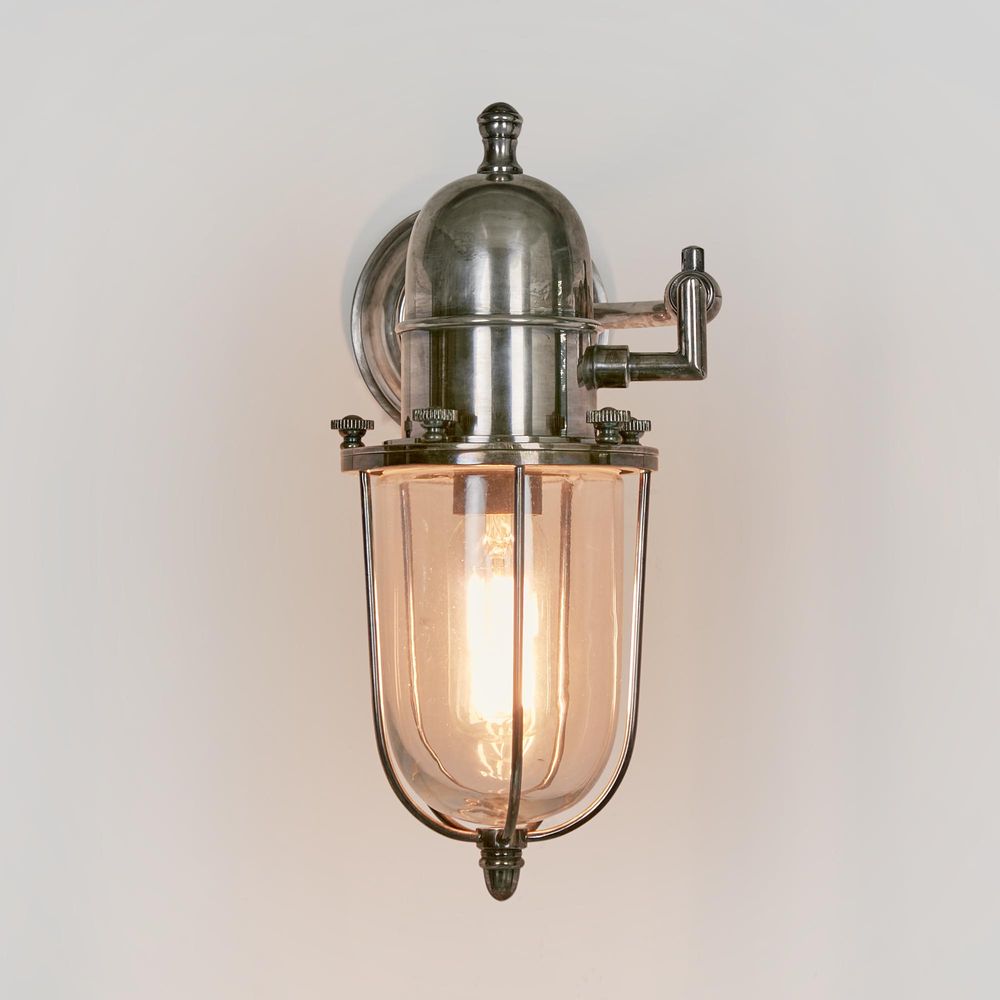 Chapel Wall Lamp Outdoor Silver– House of Isabella AU