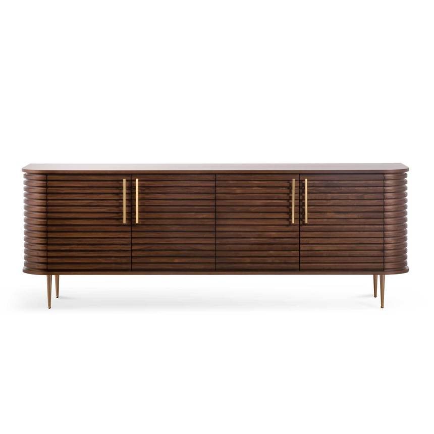 2.2m Buffet Unit - Walnut | House of Isabella AU