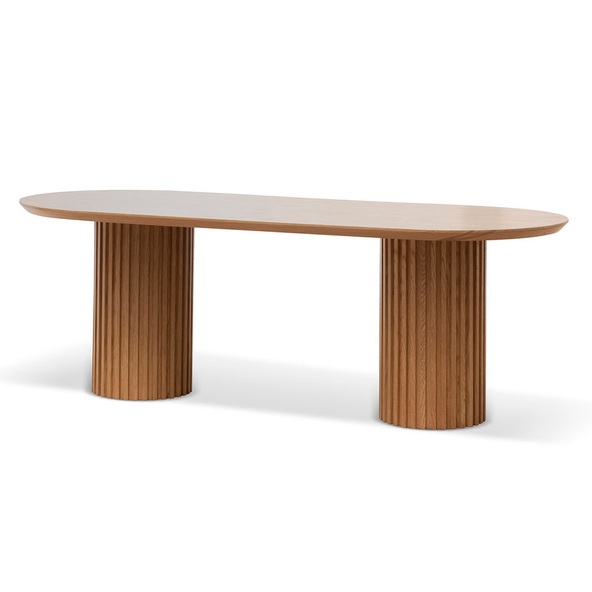 2.2m Dining Table - Natural | House of Isabella AU
