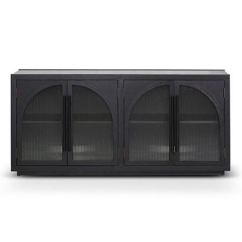 1.78m Sideboard Unit - Full Black – House of Isabella AU