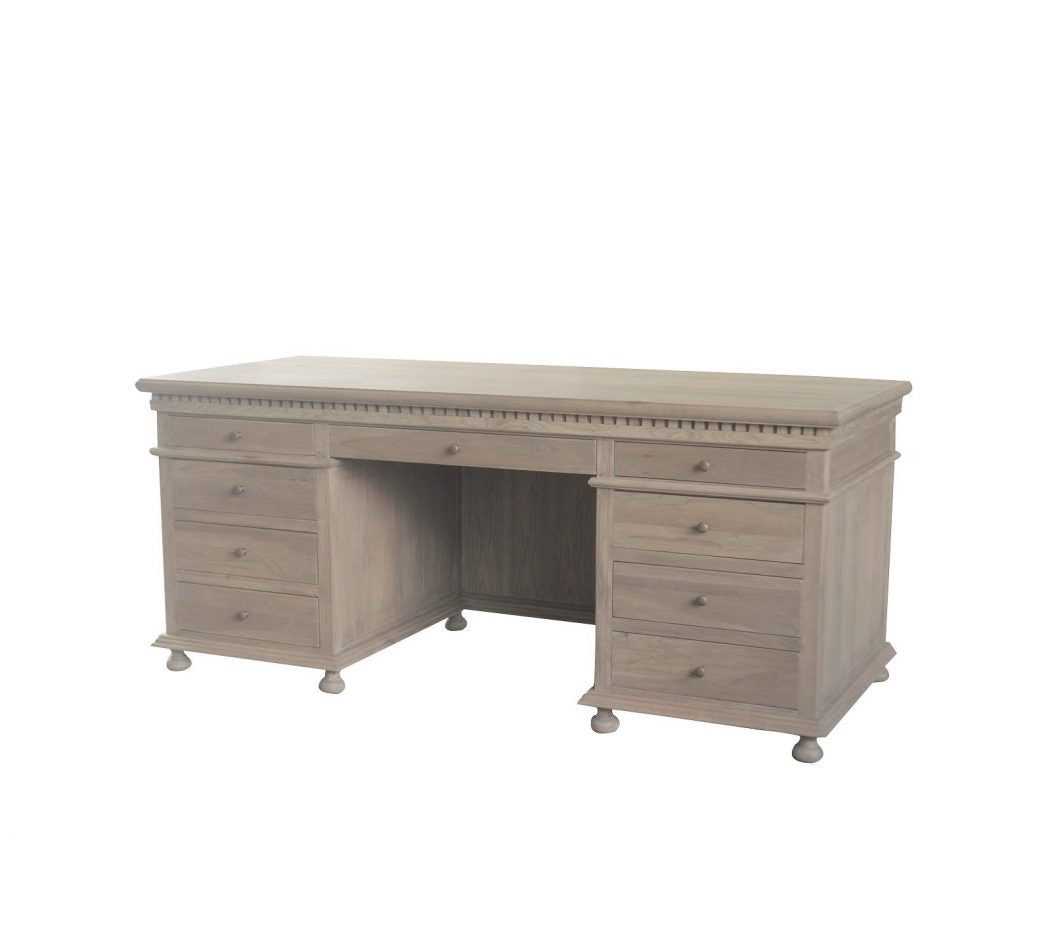 St. James Desk Weathered Oak