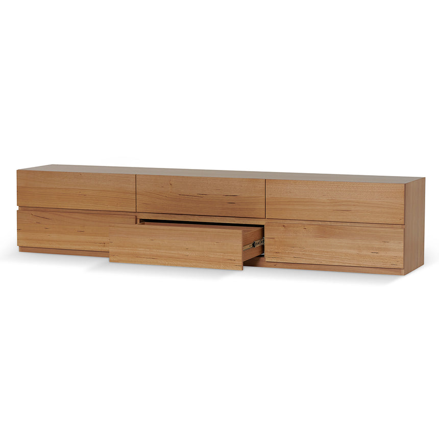 2.4m TV Entertainment Unit - Messmate – House of Isabella AU