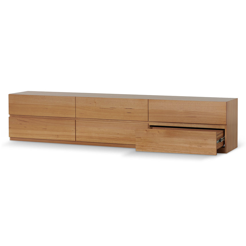 2.4m TV Entertainment Unit - Messmate– House of Isabella AU