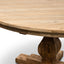 Round Dining Table 140cm - Rustic Natural – House of Isabella AU