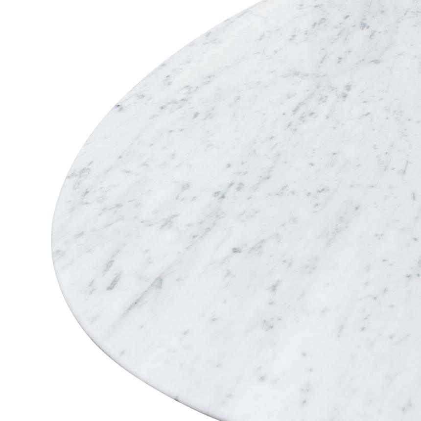 Oval 2m Marble Dining Table - Black Base– House of Isabella AU