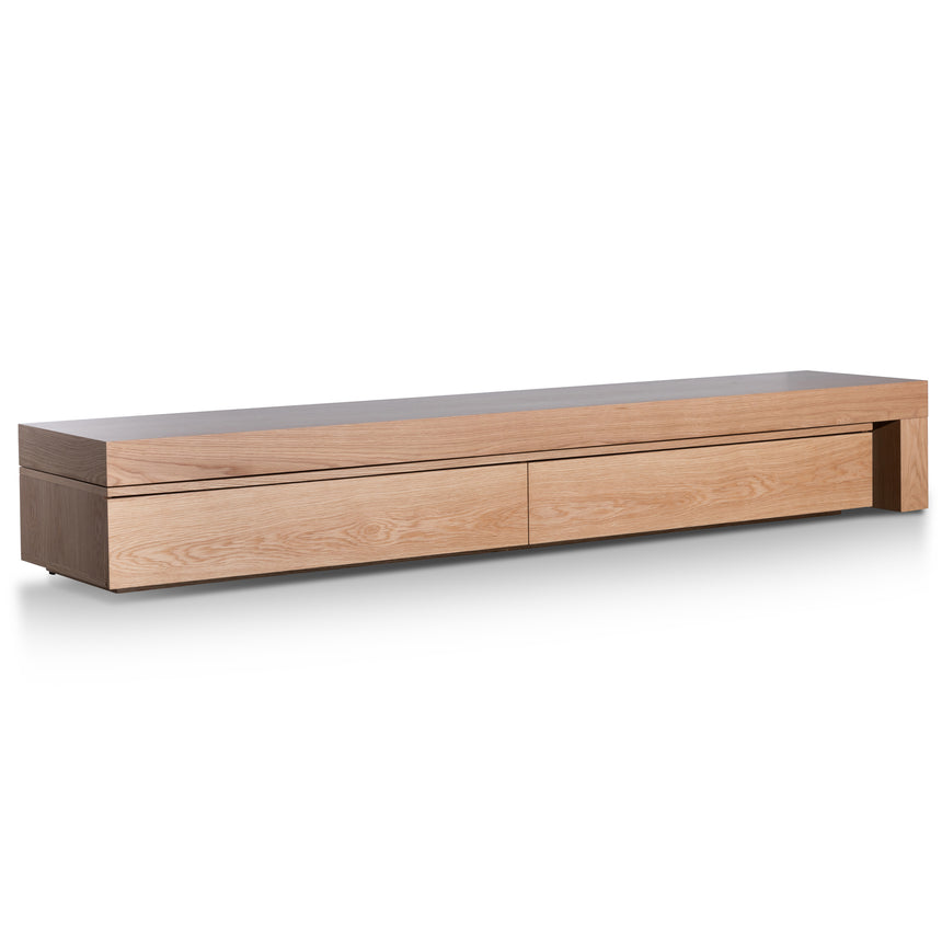 Extendable TV Entertainment Unit - Natural Oak | House of Isabella AU