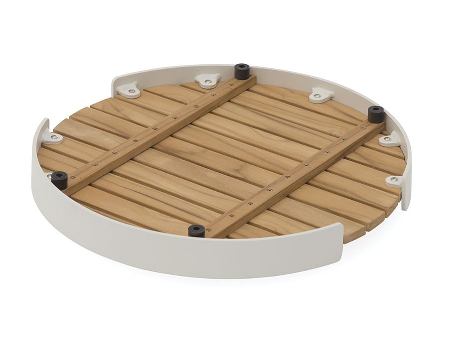 Fino Outdoor Tray Round - White | House of Isabella AU