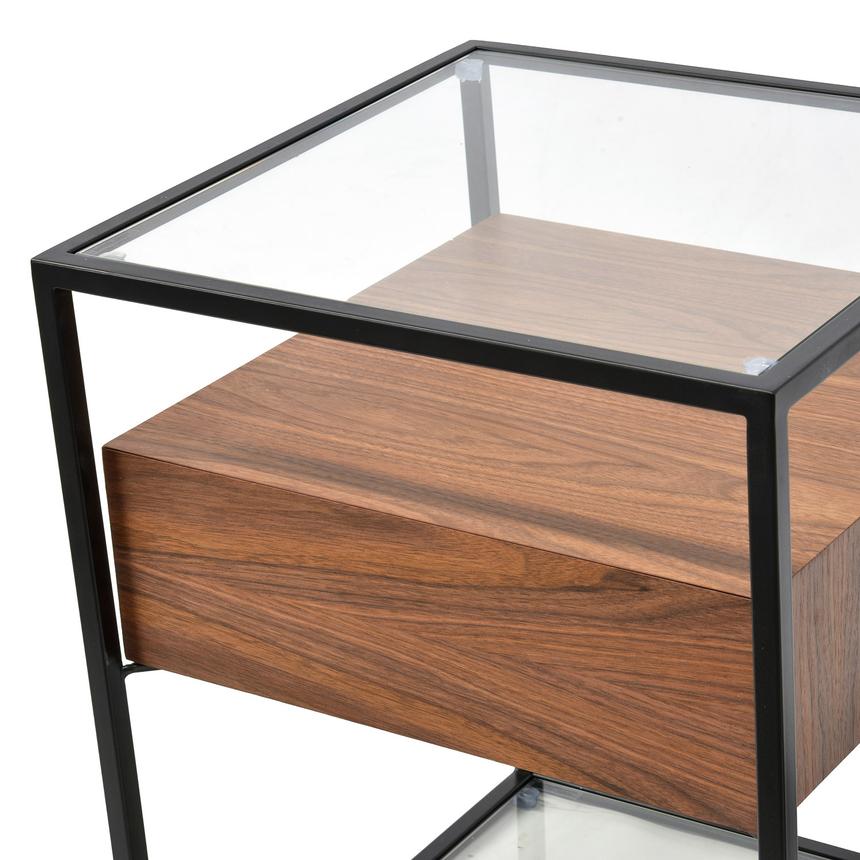 Scandinavian Side Table - Walnut– House of Isabella AU